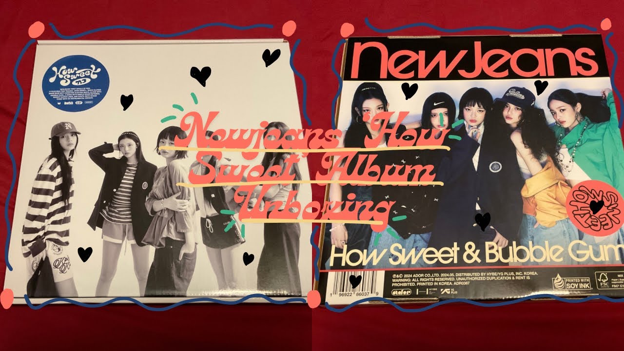 NewJeans 'How Sweet' Album Unboxing (Target exclusive) #13 - YouTube