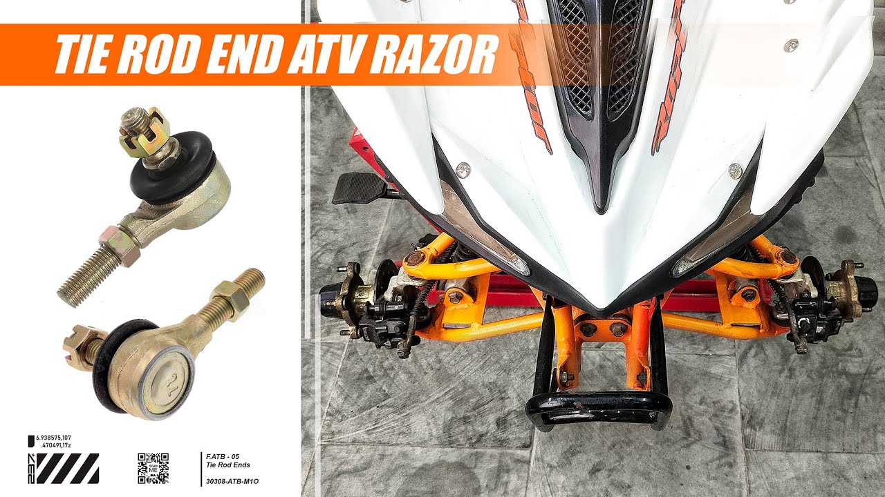CARA MENGGANTI TIE ROD END STIR ATV VIAR RAZOR 100 SP - YouTube