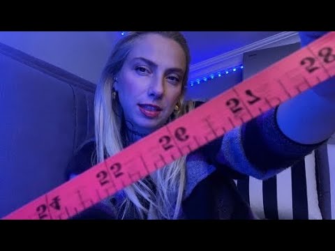 [ROLEPLAY ASMR] YÜZÜN ALTIN ORAN MI ?ÖLÇÜYORUM 📏