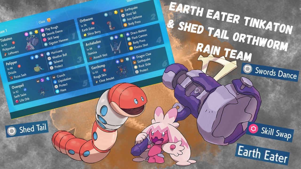 EARTH EATER TINKATON HAS ZERO WEAKNESSES ON THIS RAIN TEAM-Pokemon ...