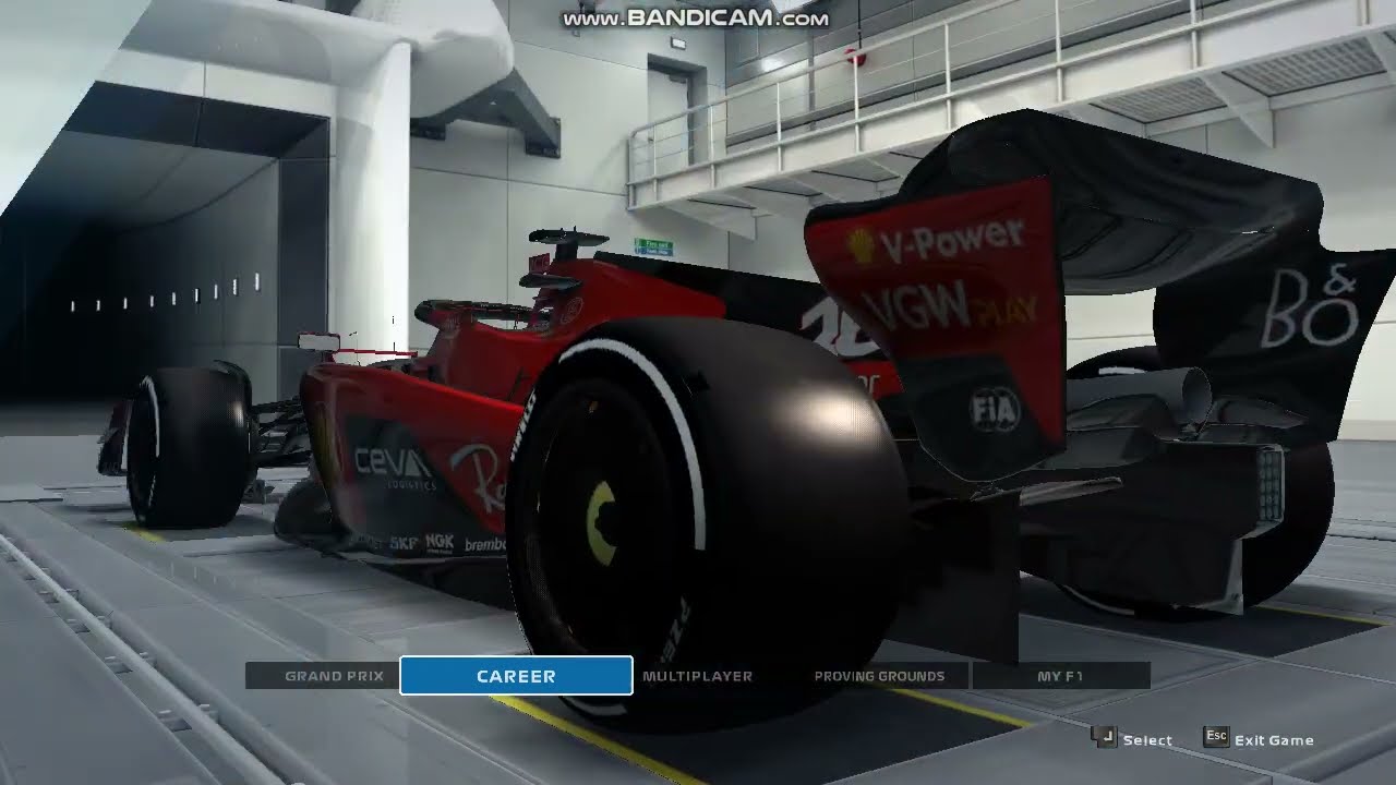 F1 2014 menu but with F1 2021 menu music - YouTube