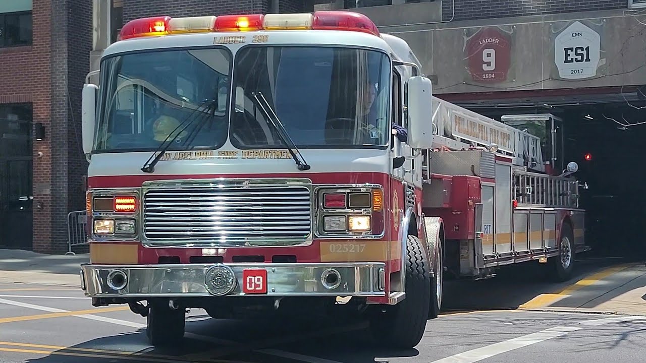 **SPARE** PFD Engine 43 Ladder 9 Responding - YouTube