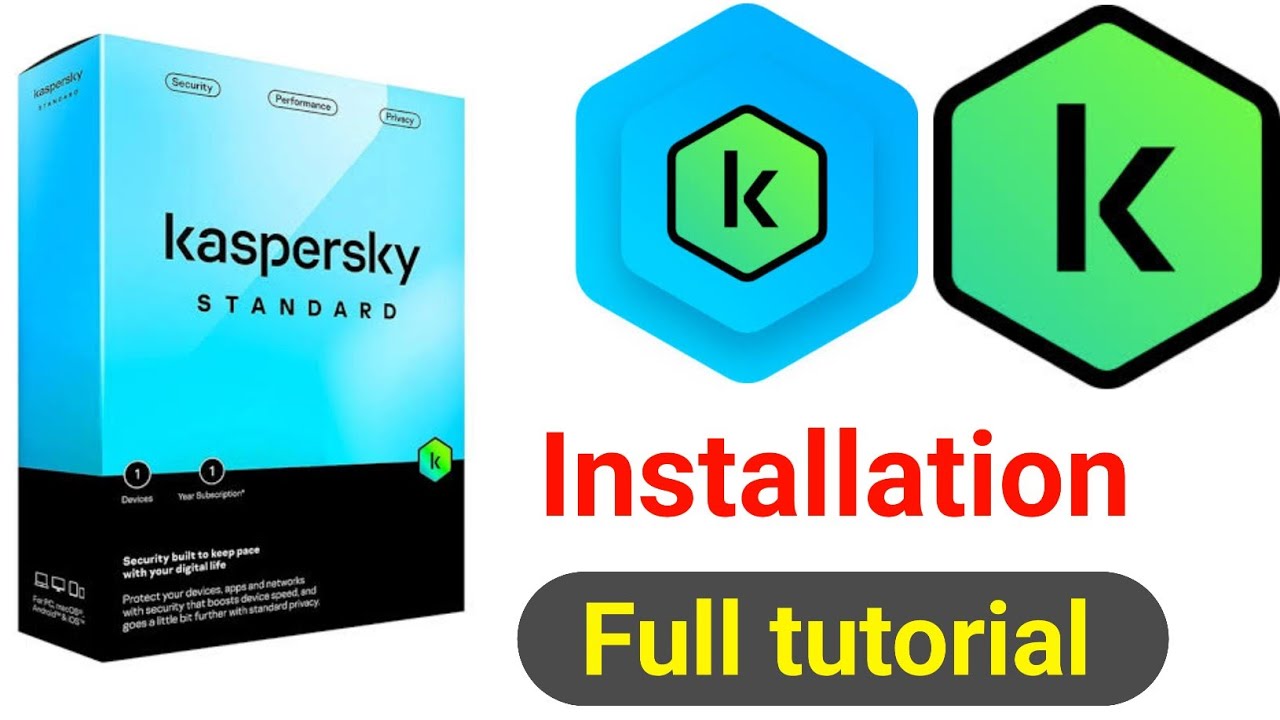 How to install Kaspersky standard 3 User easily in 2024 - YouTube