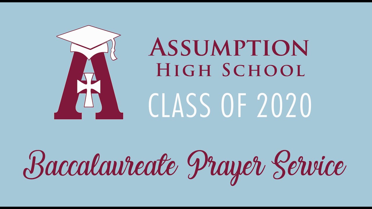 Class of 2020 Baccalaureate Prayer Service - YouTube