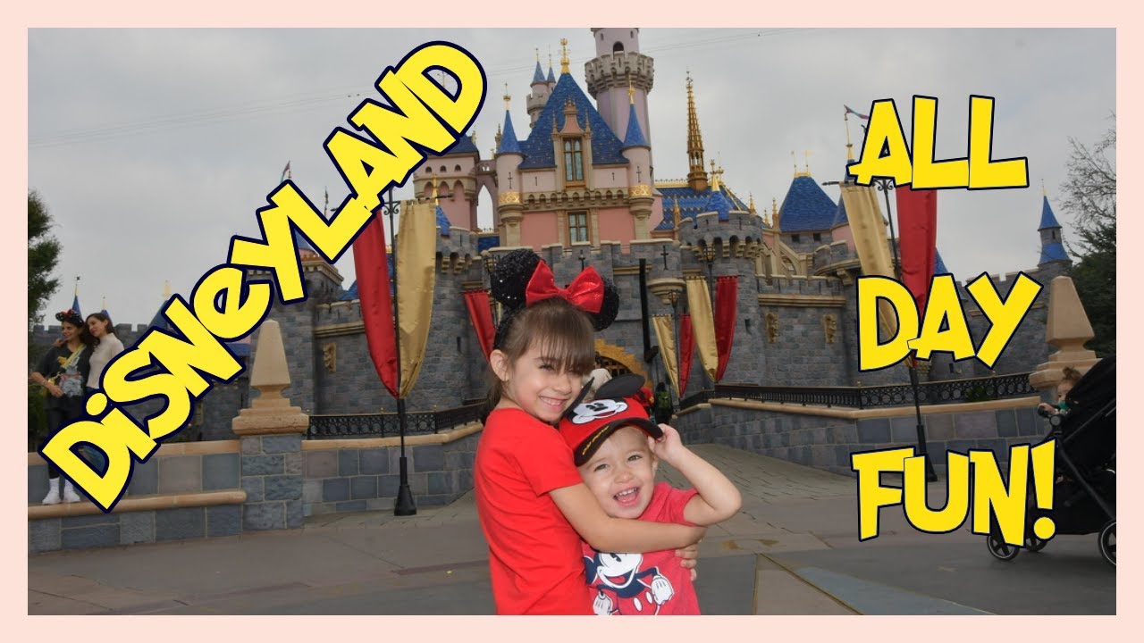 Disneyland | Spent the Entire Day at the Park with Kids - YouTube