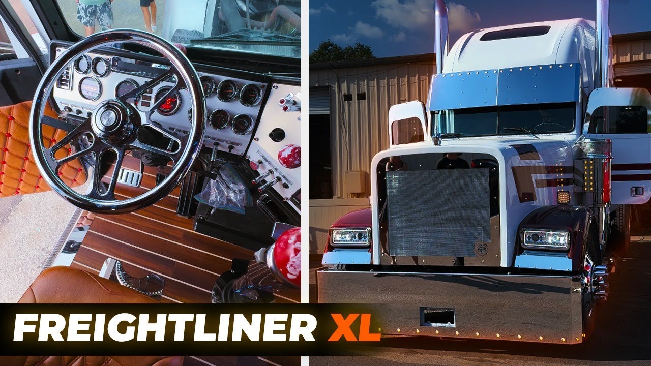This Freightliner Classic Came With NOTHING…Full Exterior + Interior ...