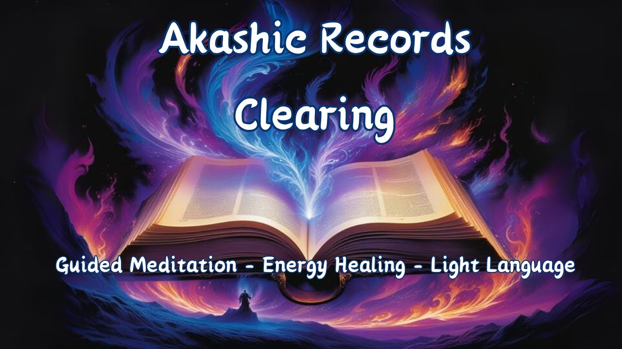 Akashic Records Clearing - Violet Flame Decree with Light Language ...