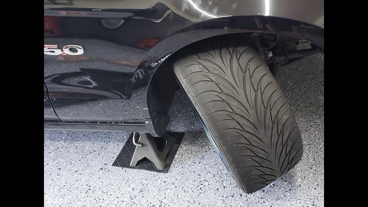 V8 Mustang angle kit install and testing!!!!!! - YouTube