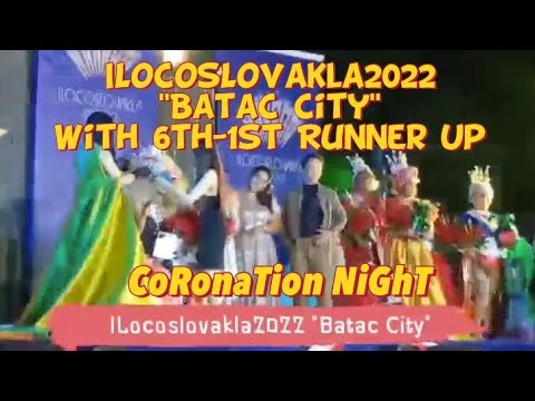 ILocoslovakla 2022 "Miss Batac City" with 6th-1st Runner Up/Coronation ...