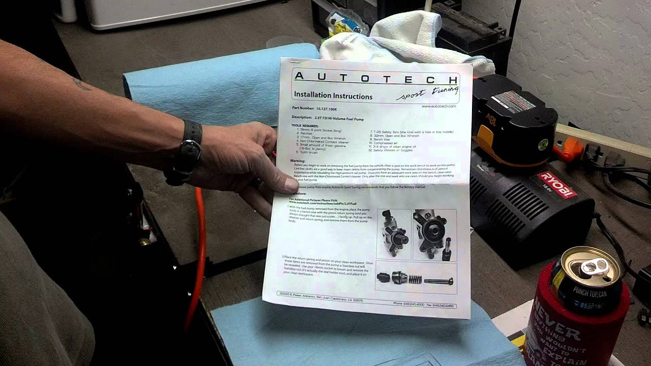 Ms3 upgrade fuel pump brian - YouTube