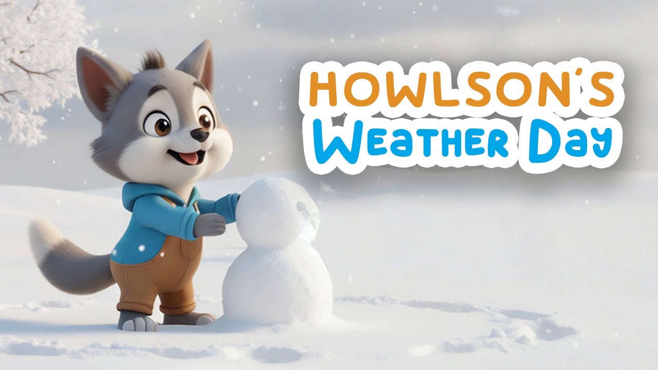 Easy Weather Song for Kids - Learn the Weather with Howlson! 🌦️ Fun ...