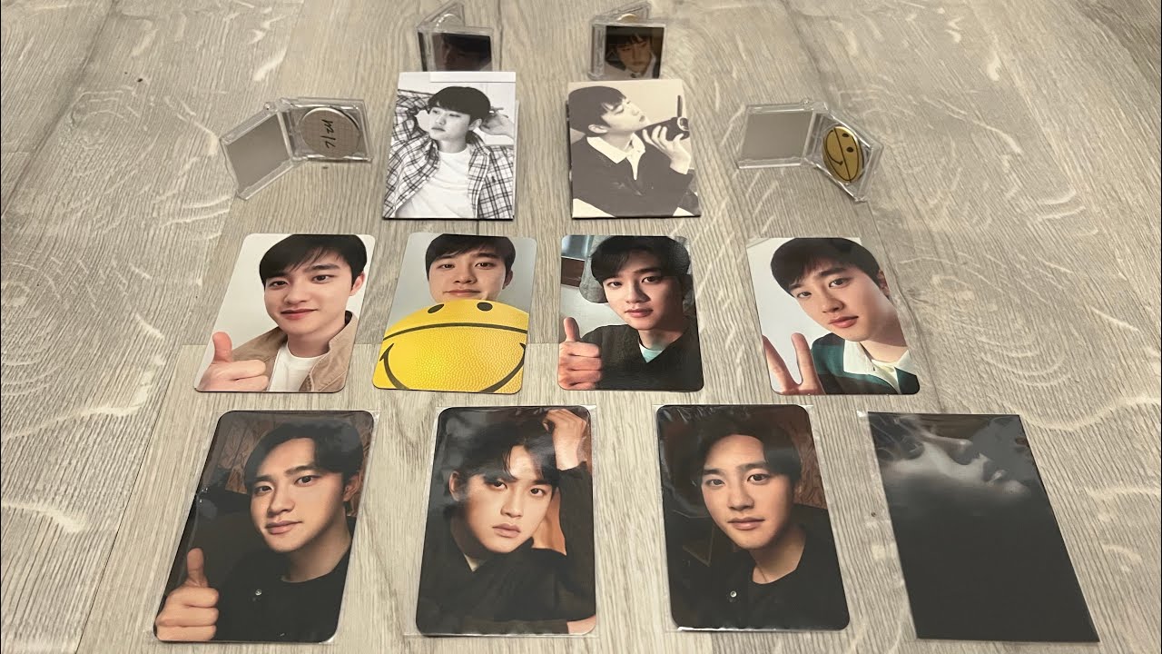 Unboxing Both SMini Album Versions of Expectation by D.O. (EXO) aka Doh ...