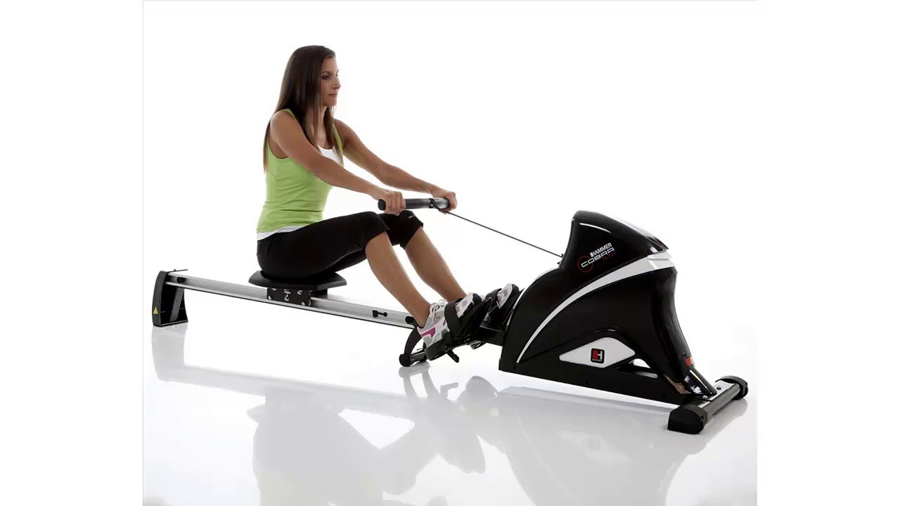 Hammer Rudergerät Cobra XTR - Power-Rowing mit 10 motivierenden ...