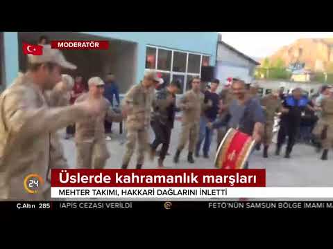 Mehter Takımı askeri üs bölgelerinde konser verdi