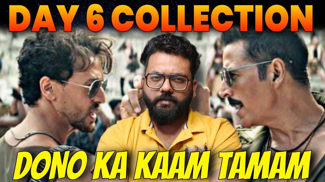 Bade Miyan Chote Miyan Day 6 Official Box Office Collection BMCM Day 6 ...