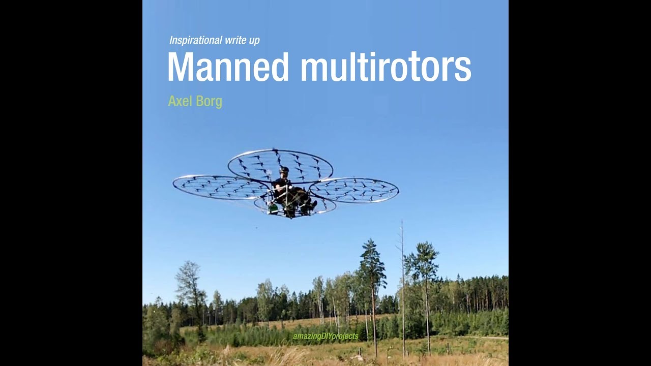 chAIR Manned quadcopter Episode 29 e-book release - YouTube