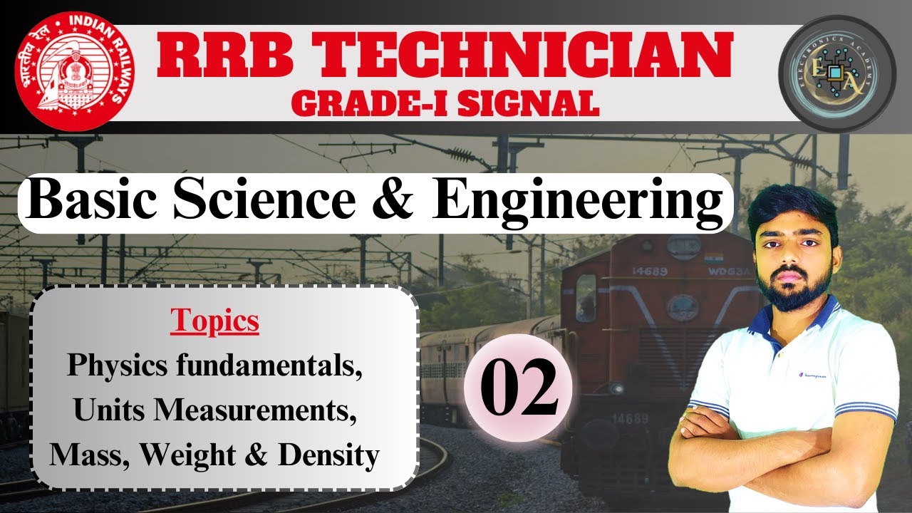 Basic Science & Engineering Classes | RRB Technician Grade-I Signal Class | RRB Technician Class ...