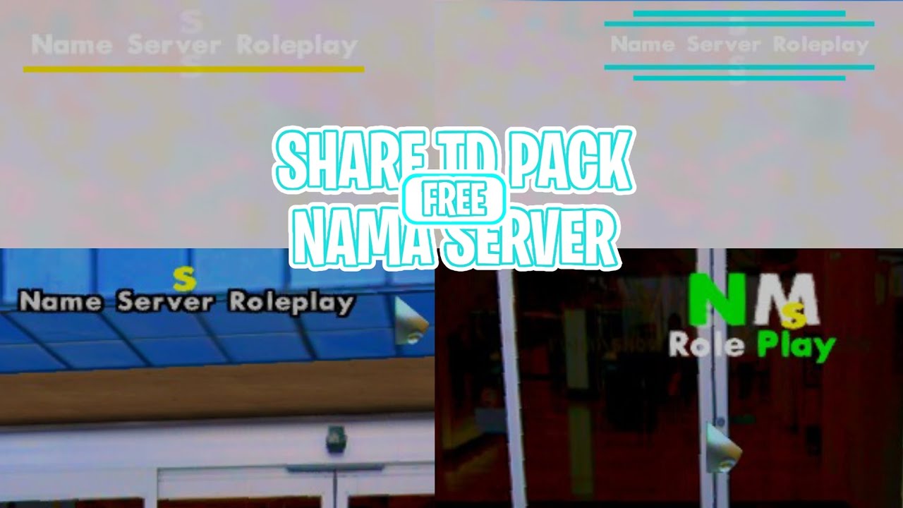 SHARE TEXTDRAW NAMA SERVER FREE!! | GTA SAMP - YouTube