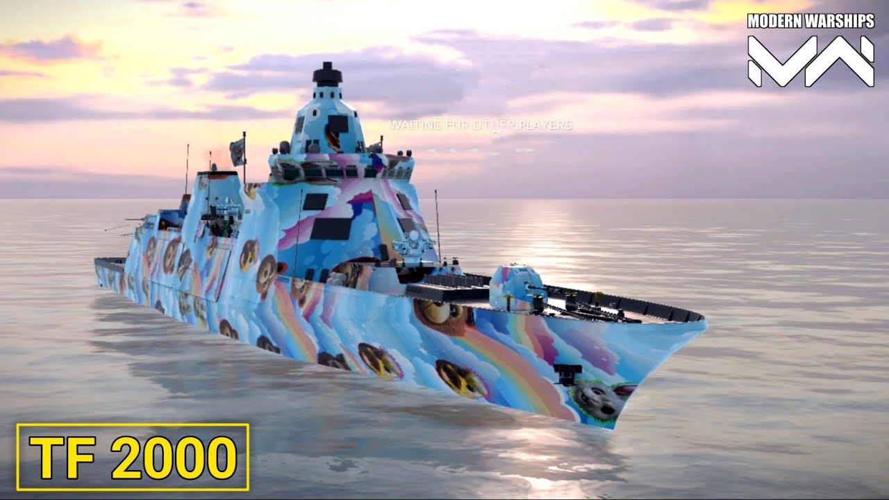 TF 2000 - New Powerful Destroyer Review & Gameplay - Modern Warships ...