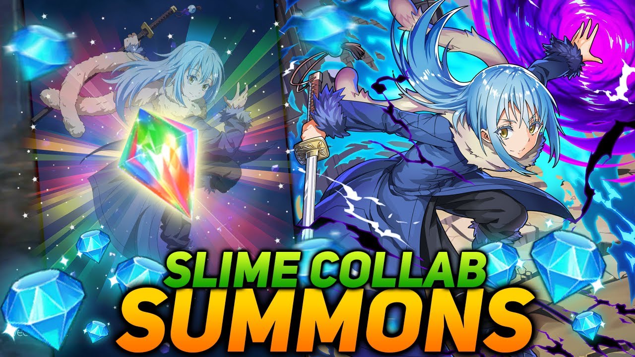 DOUBLE SSR FAKEOUT! Global Does Me JUSTICE! Slime Collab SUMMONS ...