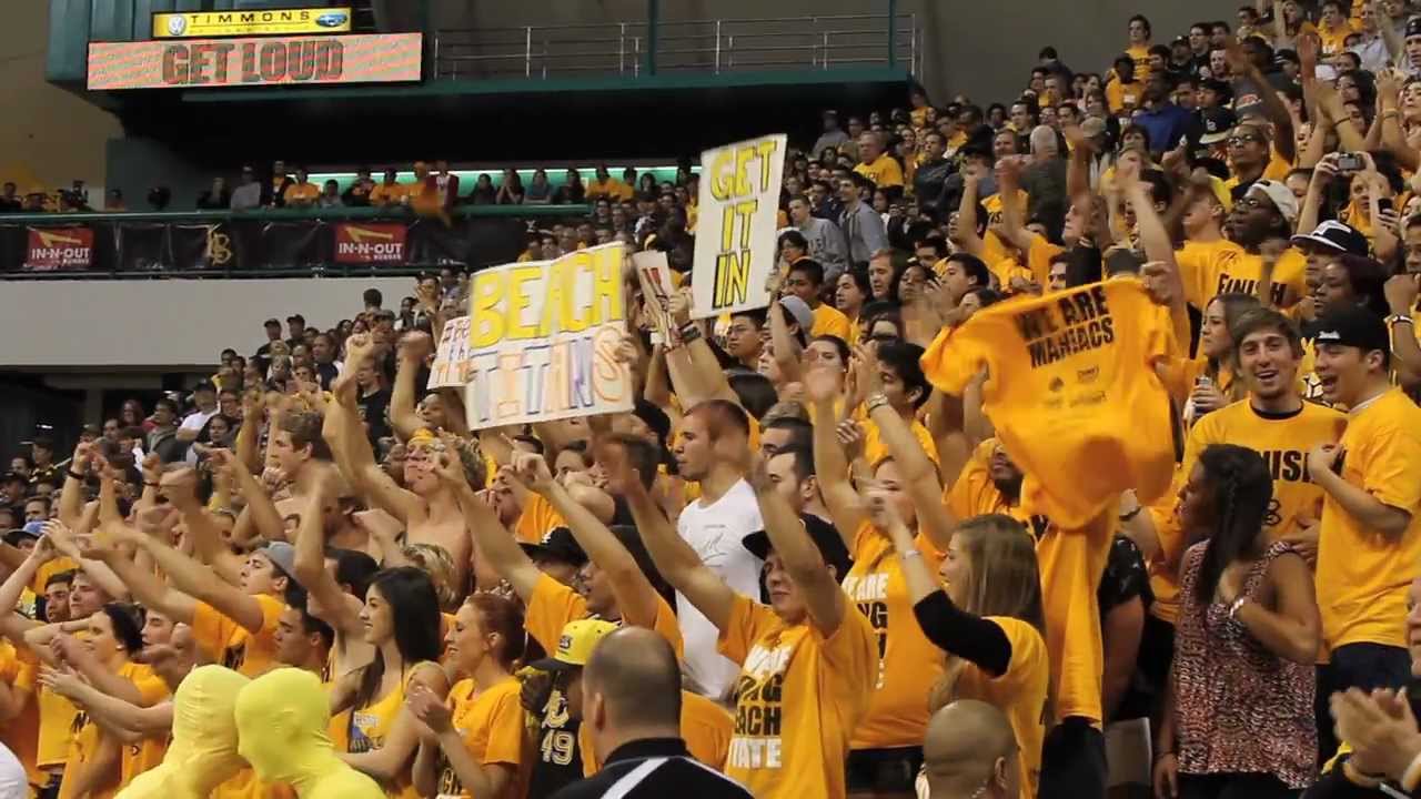 LBSU Basketball: Sights & Sounds vs. CSUF - YouTube