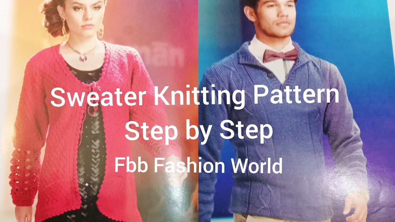 Sweater Knitting Step by step sweater knitting🪡🧶🧥 - YouTube