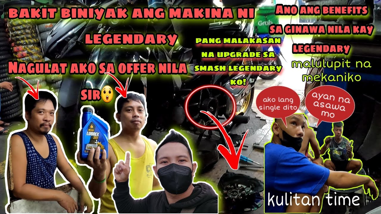 BAKIT BINIYAK ANG MAKINA NI SMASH LEGENDARY / Ronnel's TV #KAjobos ...