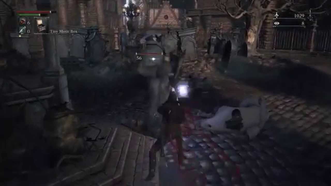 Bloodborne: Giant Hand Death... - YouTube