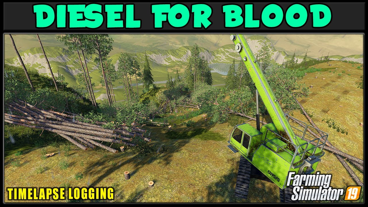 Skidder & Yarder Teamwork! ⛽ DFB #45 ⛽ Farming Simulator 2019 FDR ...