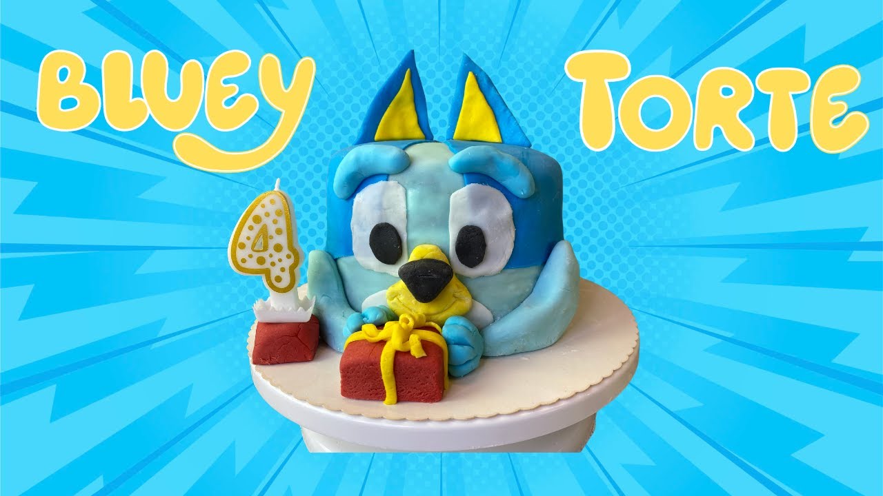 Bluey Torte deutsch | für Anfänger | Bluey Cake - YouTube