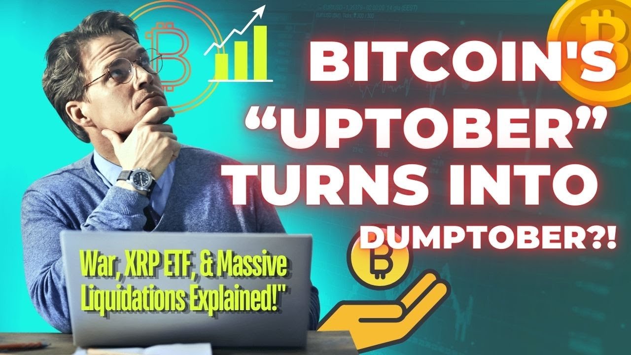 Bitcoin's "Uptober" Turns Into "Dumptober" | A massive liquidation ...