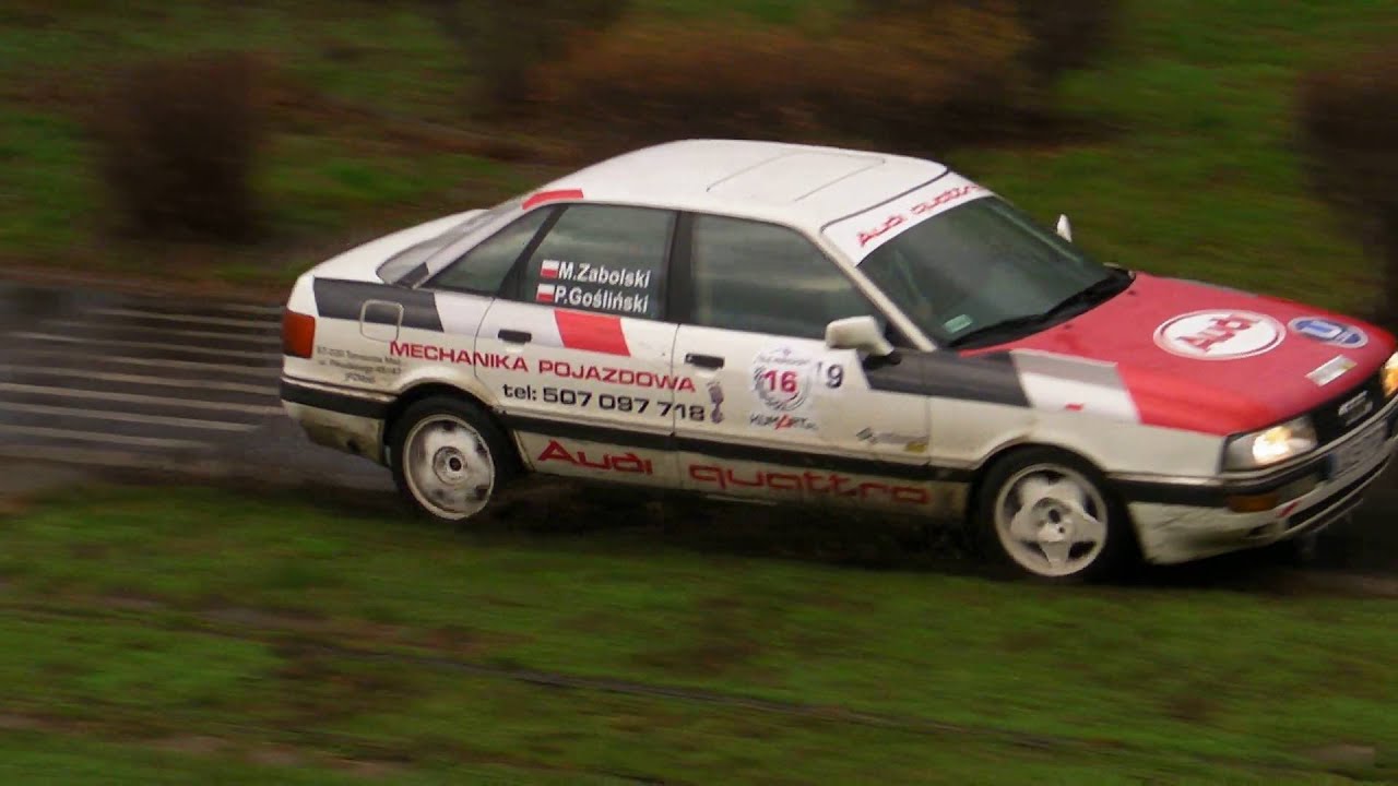 Audi 90 B3 Quattro 2,3l 20V KZK Motodrom 1080p 60fps - YouTube