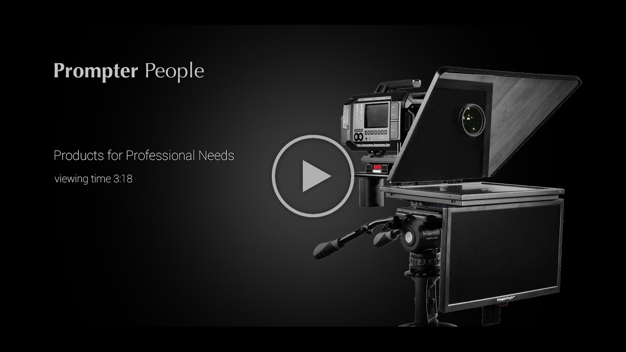 Prompter People | Professional Teleprompter www.PrompterPeople.com ...