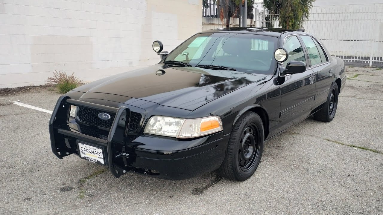 2011 Ford Crown Victoria Police Interceptor Stock 10270 - YouTube