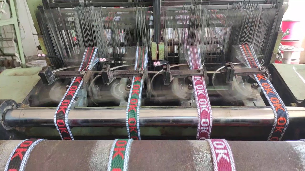 Sewing Polyester Webbing Production VIDEO - YouTube