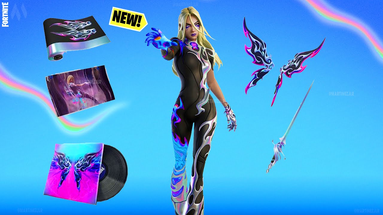 Fortnite: Nueva Skin MELODÍA Nuevo Lote de CANTO de SIRENA, Skin Gia ...