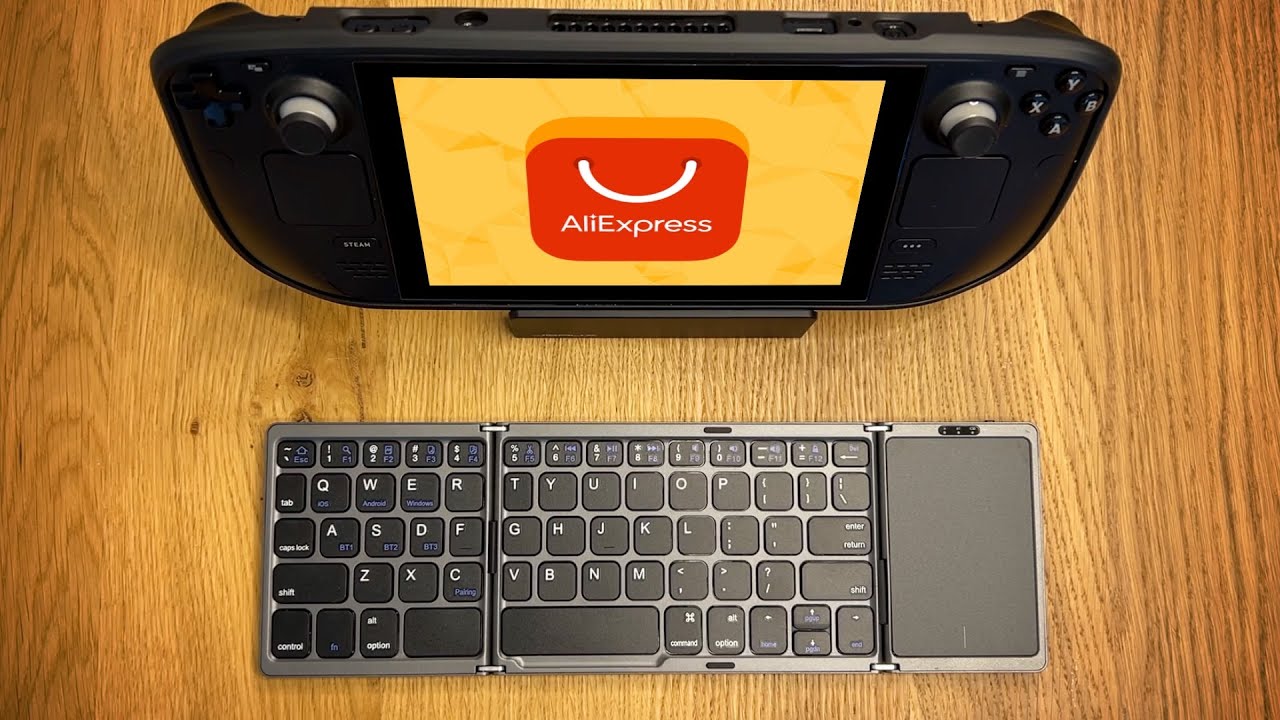 Steam Deck Bluetooth Keyboard Review | Kutski Reviews - YouTube