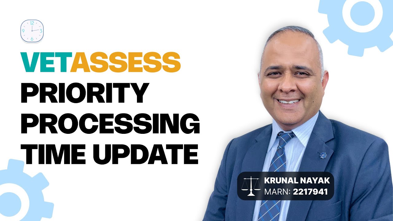 VETASSES Priority processing time update. - YouTube