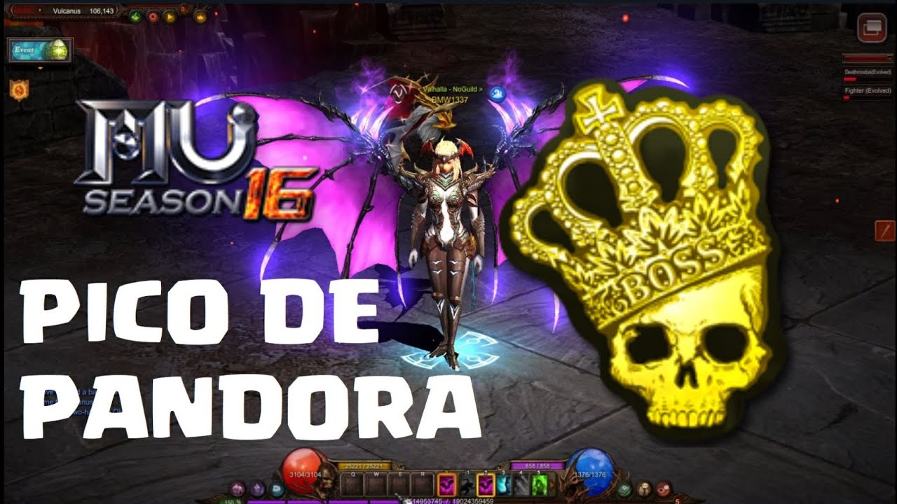 🤑 PICO DE PANDORA / PANDORA PICK - MU ONLINE SEASON 16 🤑 - YouTube