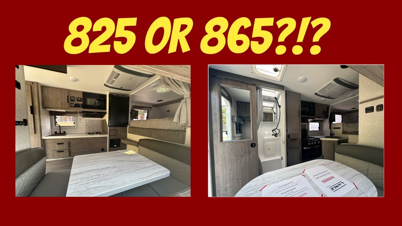 Difference Between the 2025 Lance 825 & 865 Truck Camper - Which One ...