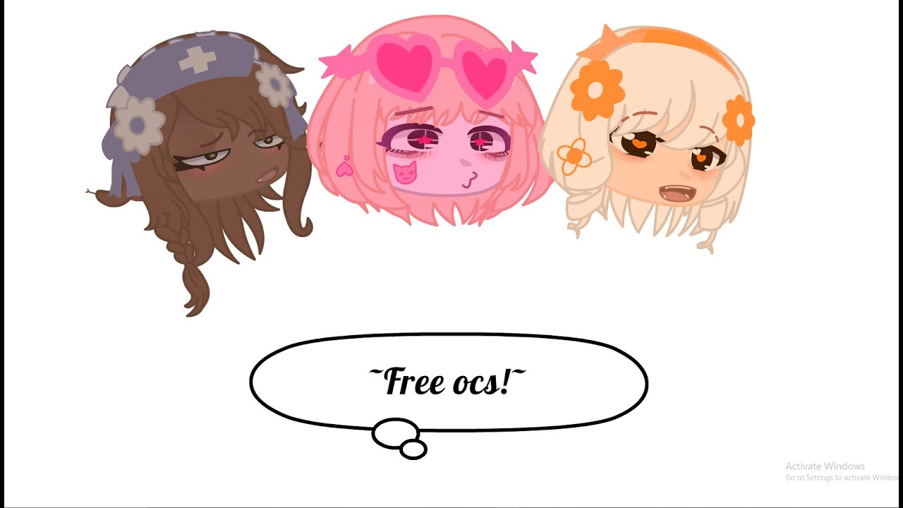 Free ocs for you!|★ - YouTube