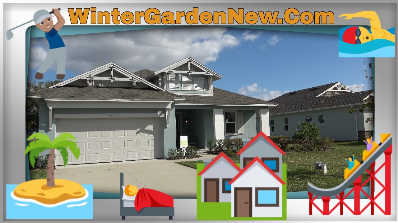 Palisades at Clermont Homes For Sale, Linburn Model Tour, Regal Park ...