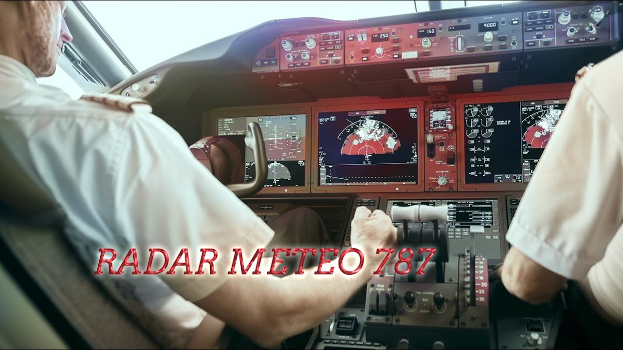 Survivre aux Tempêtes : Utilisation du Radar Météo sur le Boeing 787 ...