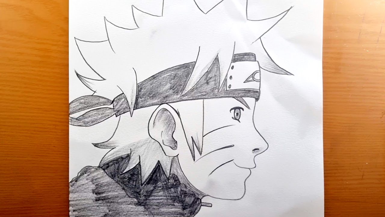 Dessin d'anime facile | Comment dessiner Naruto Uzumaki étape par étape ...