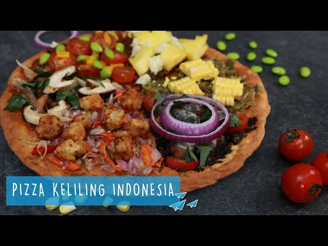 PIZZA LOKAL ala NENG ELI !!🔥🔥 ISI RENDANG, CUMI HITAM, IKAN ROA, SAMBAL MATAH & CAKALANG!