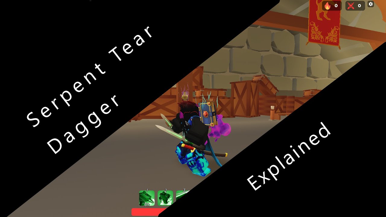 Roblox - Rampant: Blade Battleground: Serpent Tear Daggers Explained ...