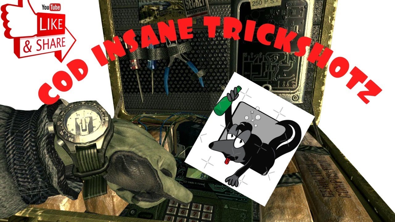 Insane Cod Search and Destroy Trickshots - YouTube