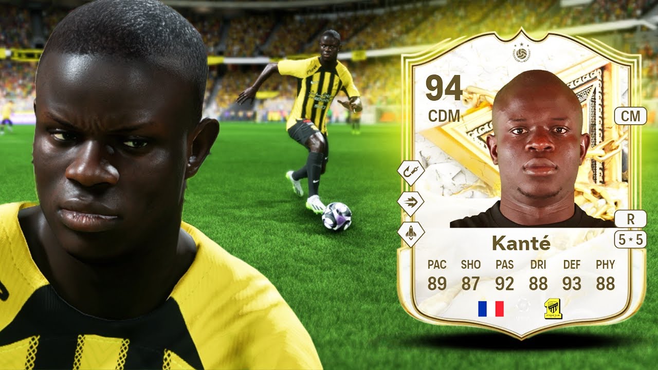 94 IMMORTALITY EVOLUTION KANTE PLAYER REVIEW | FC 25 ULTIMATE TEAM ...