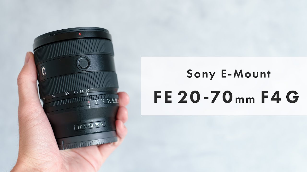 FE 20-70mm F4 G が最高に使いやすい！ 24-105mmと比較したり。【Eマウント Sony】 - YouTube