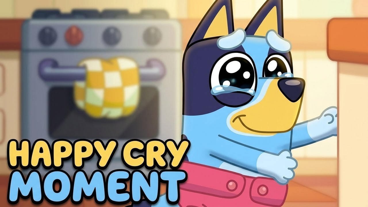 The one moment that makes you happy cry when you watch Bluey - YouTube